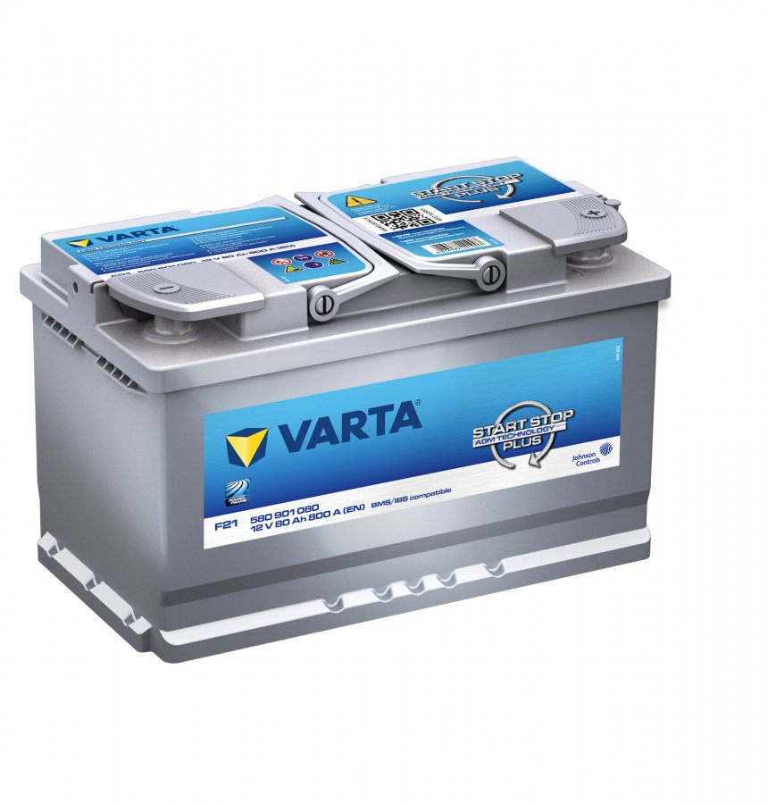 Start & stop akumulator 80Ah AGM Varta