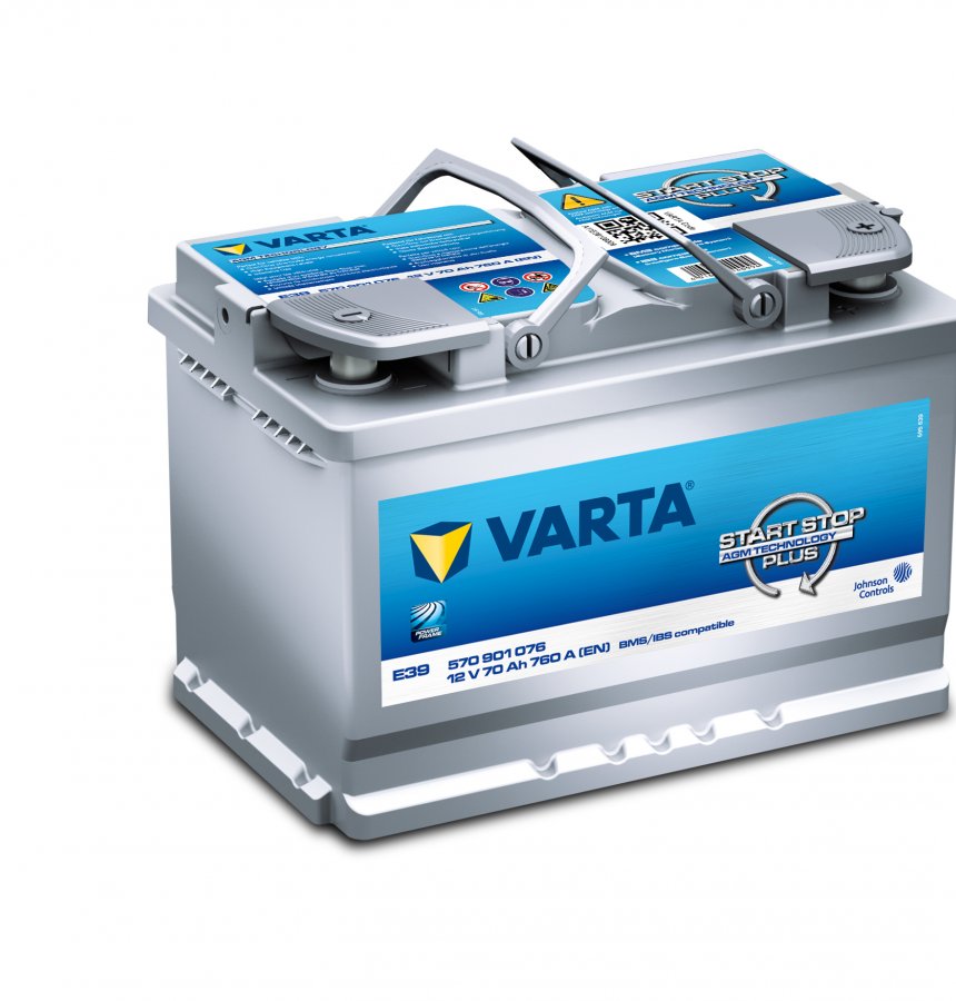 Start & stop akumulator 70Ah AGM Varta