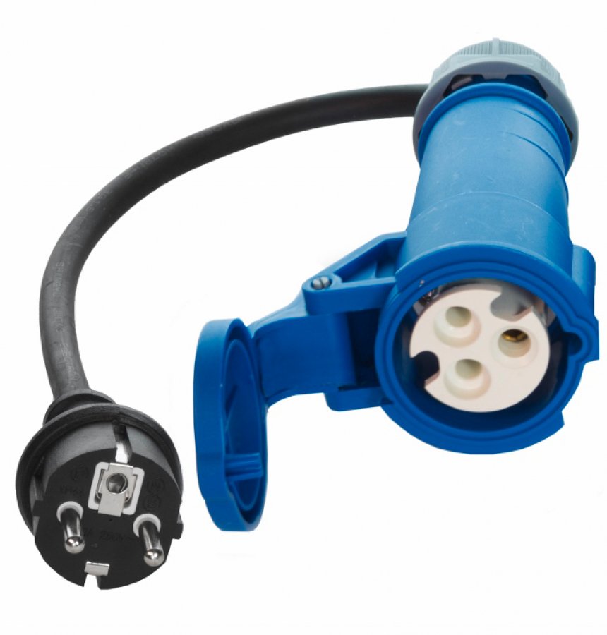 CEE Schuko Adapter 230V 16A